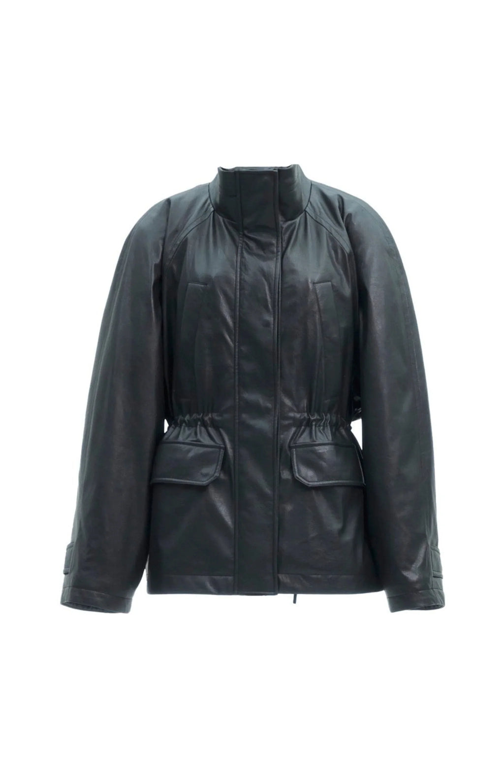 Faux Leather Utility Safari Jumper – VIBE TWLV
